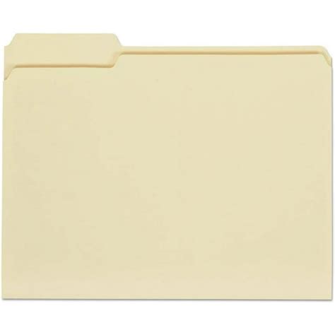 Manila File Folder 1 3 Cut