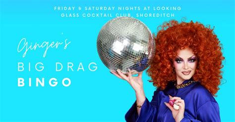 Gingers Big Drag Bingo Fridays Tickets On Friday 19 Jan Party With