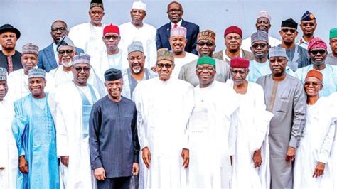 Buhari Meets Governors Security Chiefs Over Insecurity State Police
