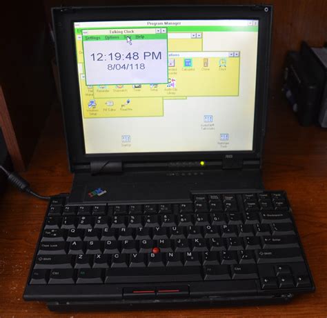 IBM ThinkPad 701c Laptop Pics