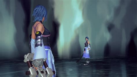 Aqua Kingdom Hearts Back