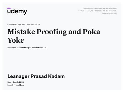 Prasad Kadam On Linkedin Udemy Course Completion Certificate