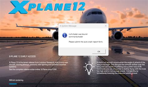 Crash With Latest Update X Plane Technical Support X Plane Org Forum