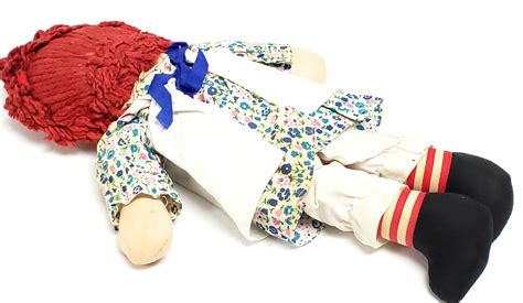 Vintage 16 Raggedy Ann Doll By Knickerbocker Zsinta