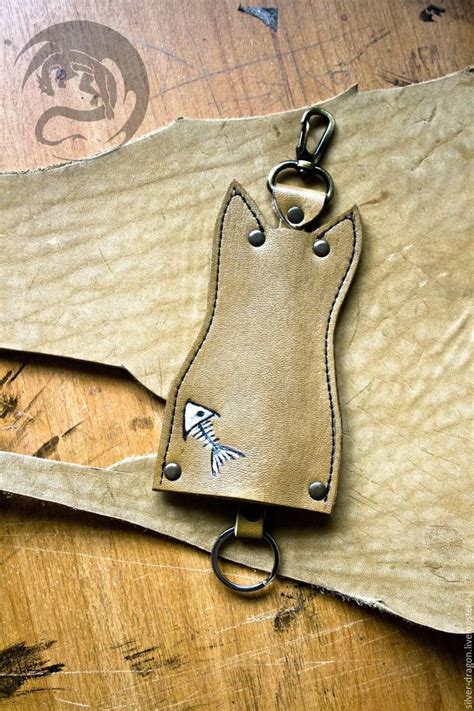 Ключница Котэ из натуральной кожи в интернет магазине на Ярмарке Мастеров Ключницы