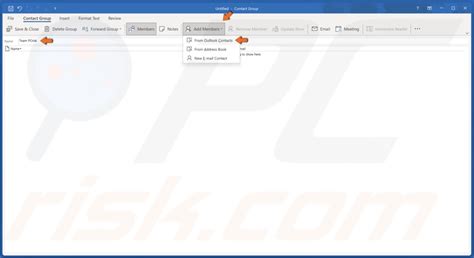How To Create A Contact Group In Outlook