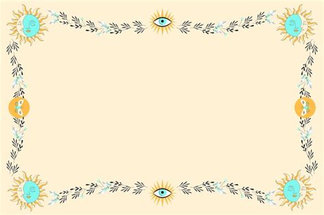 Fondo Celeste Dibujado A Mano Vector Gratis