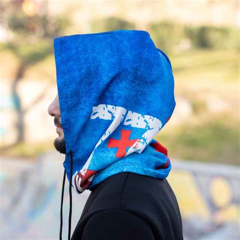 კვარა მინი ჰუდი ქუდი თავსაბურავი Trippy