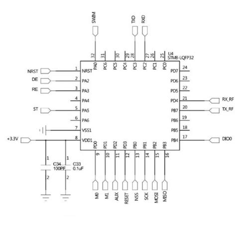 433470mhz Low Power Spi Interface Remote Rfm95sx1278 Wireless Lora