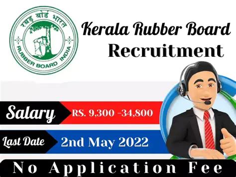 Kerala Rubber Board Recruitment 2022 34 Vacancies Of Field Officers
