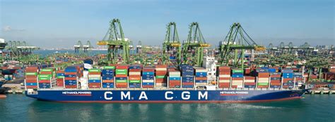 Cma Cgms First Dual Fuel Methanol Boxship Makes Maiden Call In