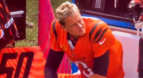 Video Concerning New Footage Shows Bengals Qb Joe Burrow May Be