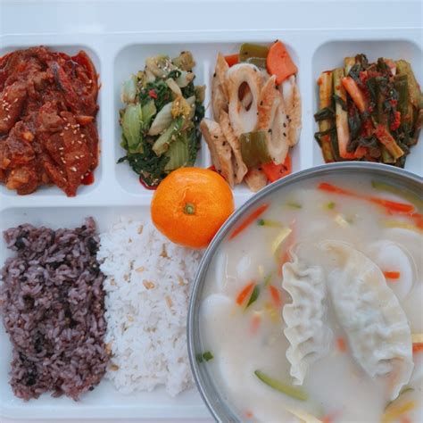 단체급식 메뉴모음사골떡만두국 오삼불고기어묵볶음얼갈이나물 만들기파김치귤 구내식당 12월 레시피와 식단표 네이버 블로그