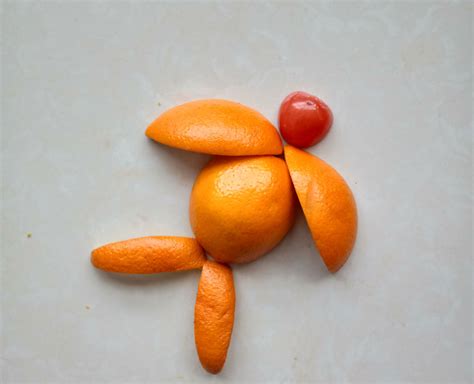 简单漂亮手工贴画制作 橙子小鸟的做法 有点网 好手艺