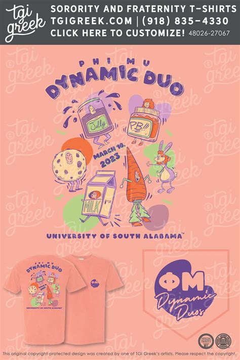 Phi Mu Usal Dynamic Duo Tgi Greek