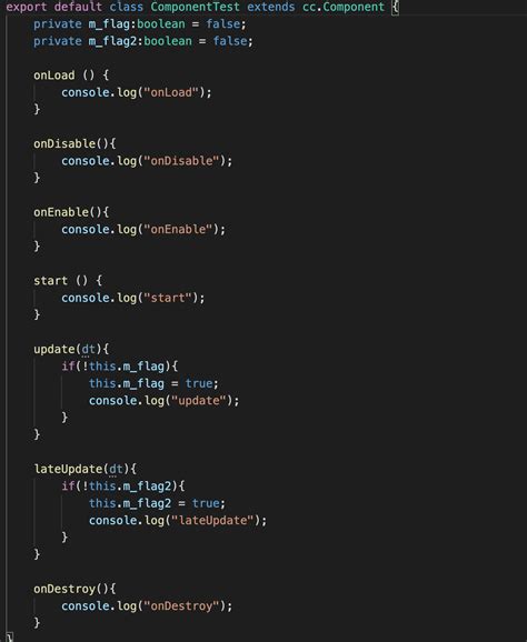 Cocos Creator中脚本组件的生命周期cocos Creator Component 生命周期 Csdn博客