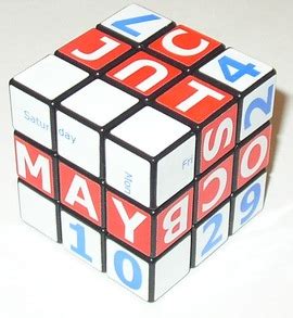 Rubiks Calendar Cube