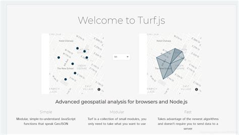 开源的前端gis空间分析库介绍 （三）turf与ol结合turf安装 Csdn博客