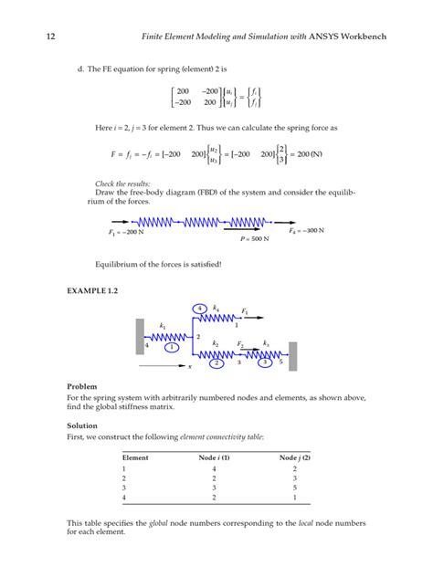 finite element modeling and simulation with ansys workbench pages 12 pdf