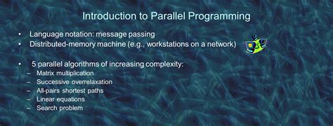 introduction to parallel programming language notation message passing