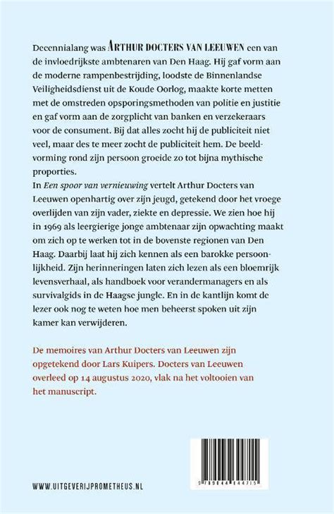 Arthur Docters Van Leeuwen En Lars Kuipers Een Spoor Van Vernieuwing