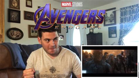 Avengers Endgame Avengers Assemble Reaction Youtube