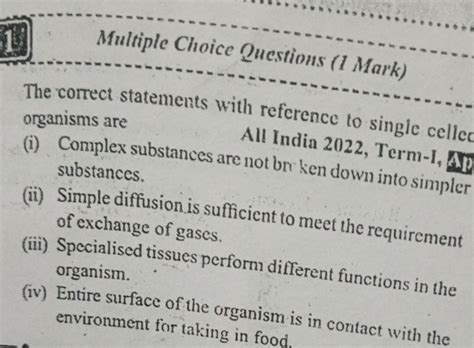 1 multiple choice questions i mark the correct statements with referenc