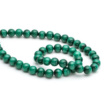 Malachite Round Beads