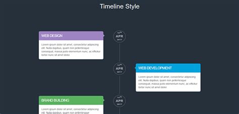 bootstrap responsive time line style bootstrap themes