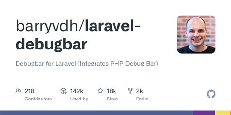 Github Barryvdh Laravel Debugbar Debugbar For Laravel Integrates Php Debug Bar