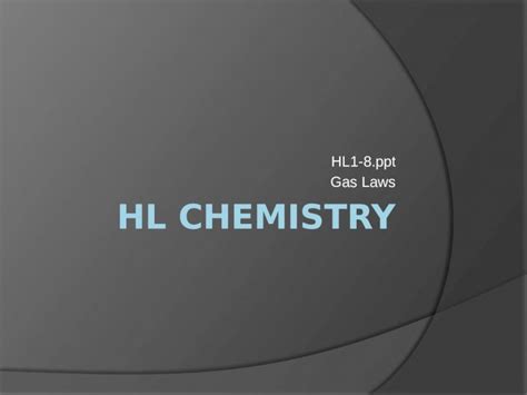 Pptx Hl Ppt Gas Laws Review Avogadros Law Avogadros Law Equal