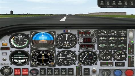 Fs2000 Professional Mooney Bravo Panel With Togglable Adf Indicator