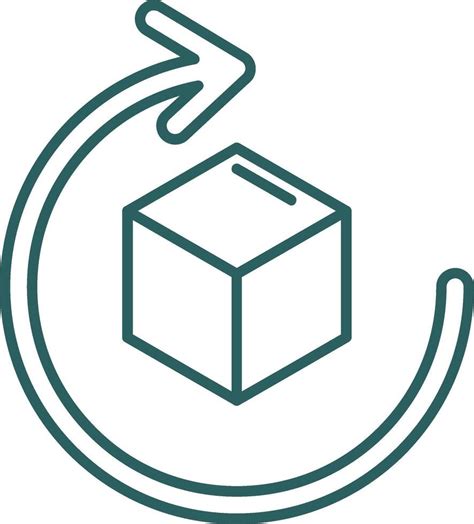 Rotate Line Gradient Green Icon 38960020 Vector Art At Vecteezy