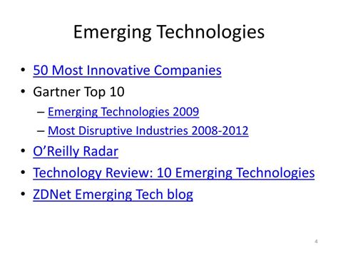 PPT Business Implications For Emerging Technologies PowerPoint Presentation ID