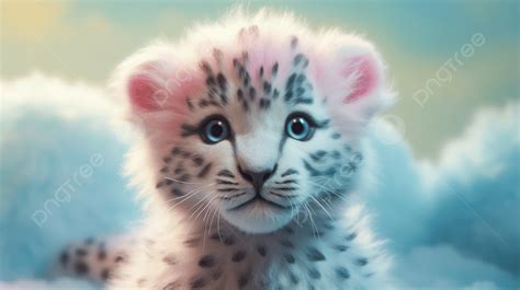 White Cheetah With Blue Eyes Wallpaper