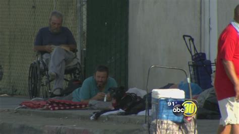 Homeless Population Most Susceptible To The Summer Heat Abc30 Fresno
