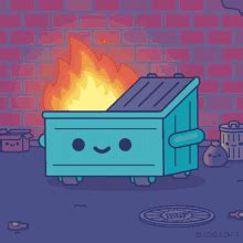 Dumpster Fire Gif IceGif