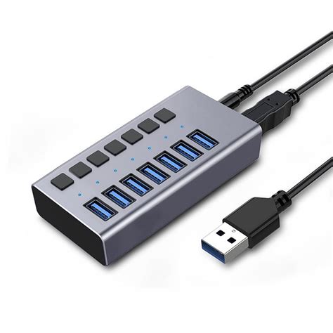 Usb Hub Acasis H707 на 7 портов Usb 3 0 Id1339 купить ≣ Киев Днепр Одесса Львов Instor