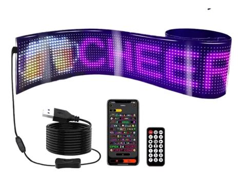 Display Led Flexível Com Light Devil Eyes 192 1330cm Parcelamento