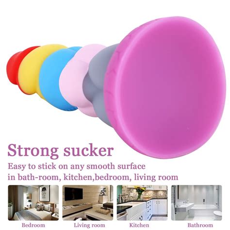 Silicone Dildo Anal Beads Plug Rainbow Dildo Big Penis Sex Toys For