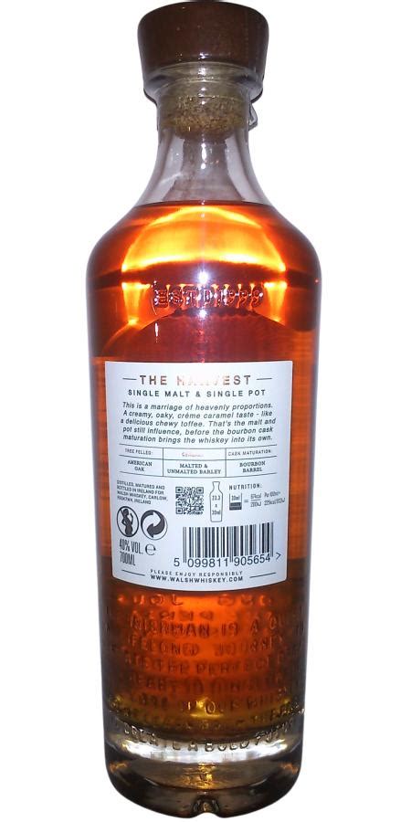 The Irishman The Harvest - Ratings and reviews - Whiskybase
