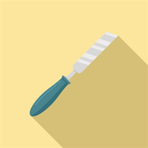 Premium Vector Chisel Carpentry Icon Flat Illustration Of Chisel