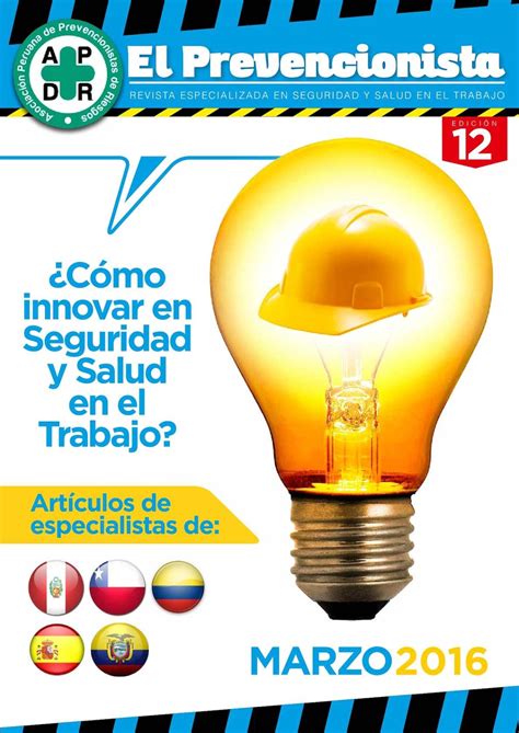 TusRevistas EnLinea El Prevencionista Edición