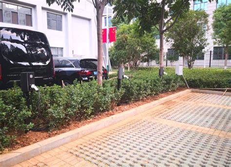 我院新能源汽车充电桩投用 湖北省水利水电规划勘测设计院 规划勘测设计院