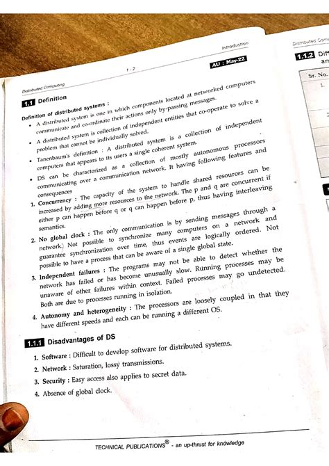 DC UNIT 1 Distributed Computing Unit 1 Notes Studocu