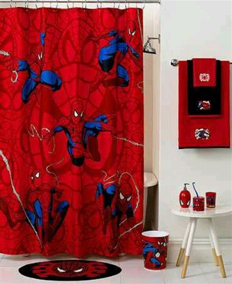 Spiderman Bathroom Decor Set