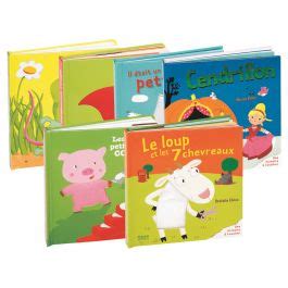 MAXI LOT COLLECTION CONTES ET COMPTINES À TOUCHER