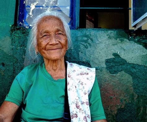 La Abuela Sonriente Foto Premium