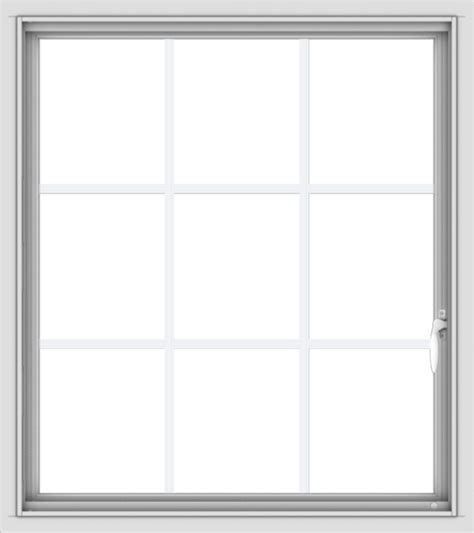 Wdma 32x36 31 5 X 35 5 Inch White Upvc Vinyl Push Out Casement Windo