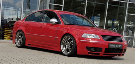 VW Passat B5/B5+ Накладки на пороги, Ригер (Rieger) — Купить в интернет ...
